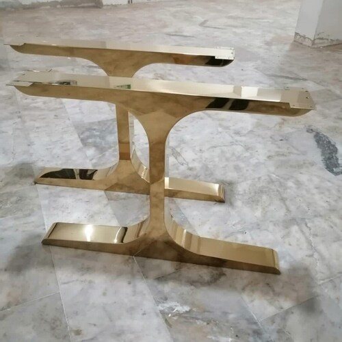 Stainless Steel Shiny Gold Table Legs Shiny Metal Gold Table - Etsy