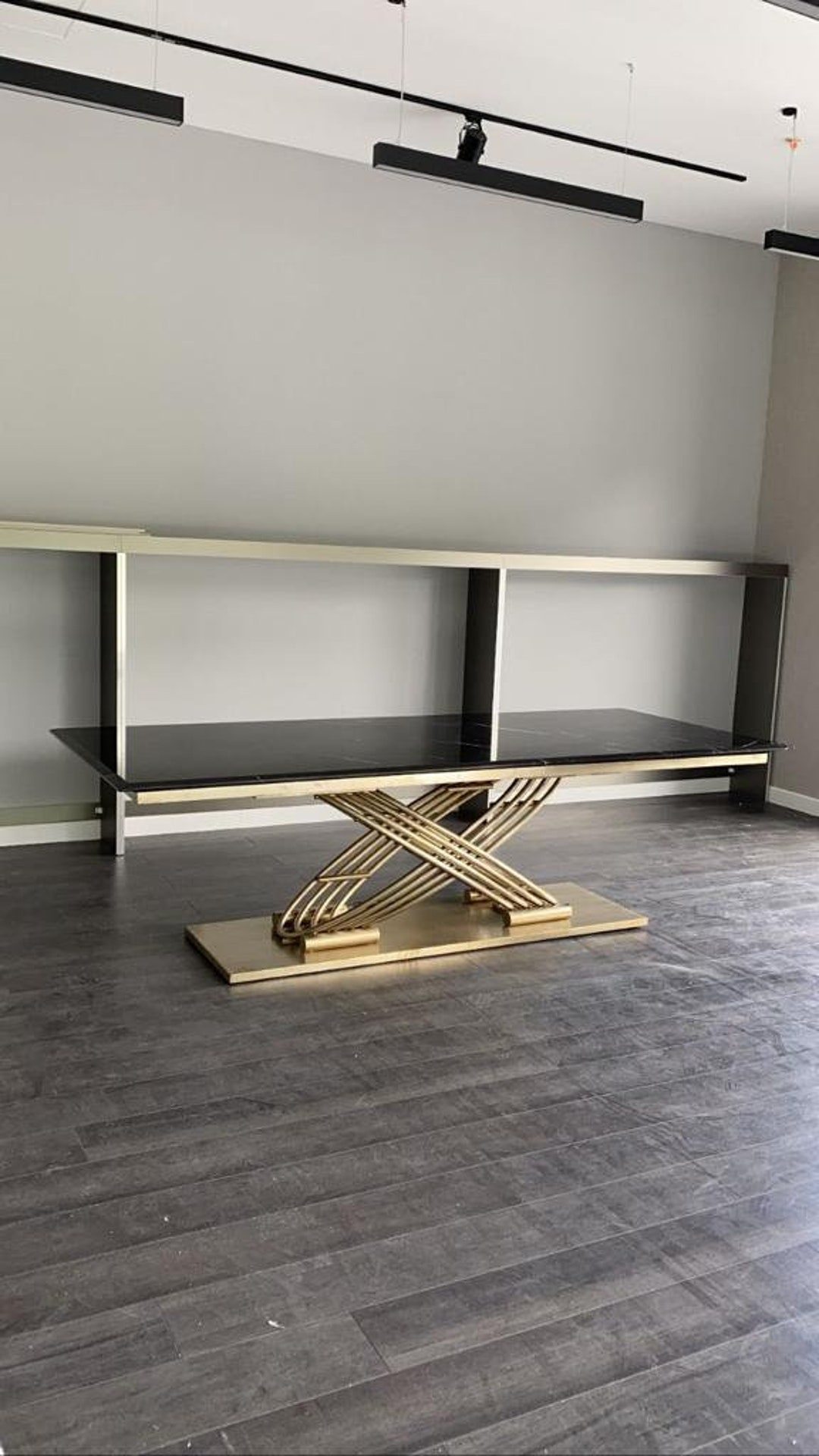 Stainless Steel Matte Brass Gold Table Legs, Matte Gold Table Legs ...