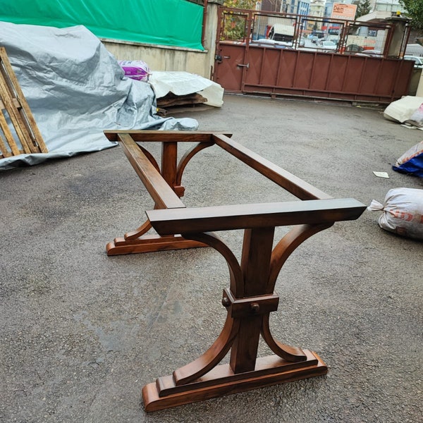 Wood Table Legs - Etsy