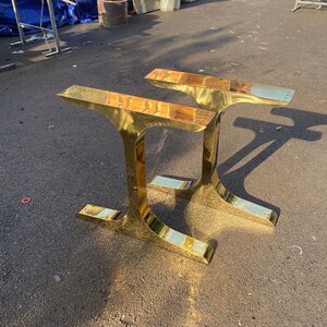 Custom Stainless Steel Shiny Gold Table Legs, Shiny Gold Table Legs ...