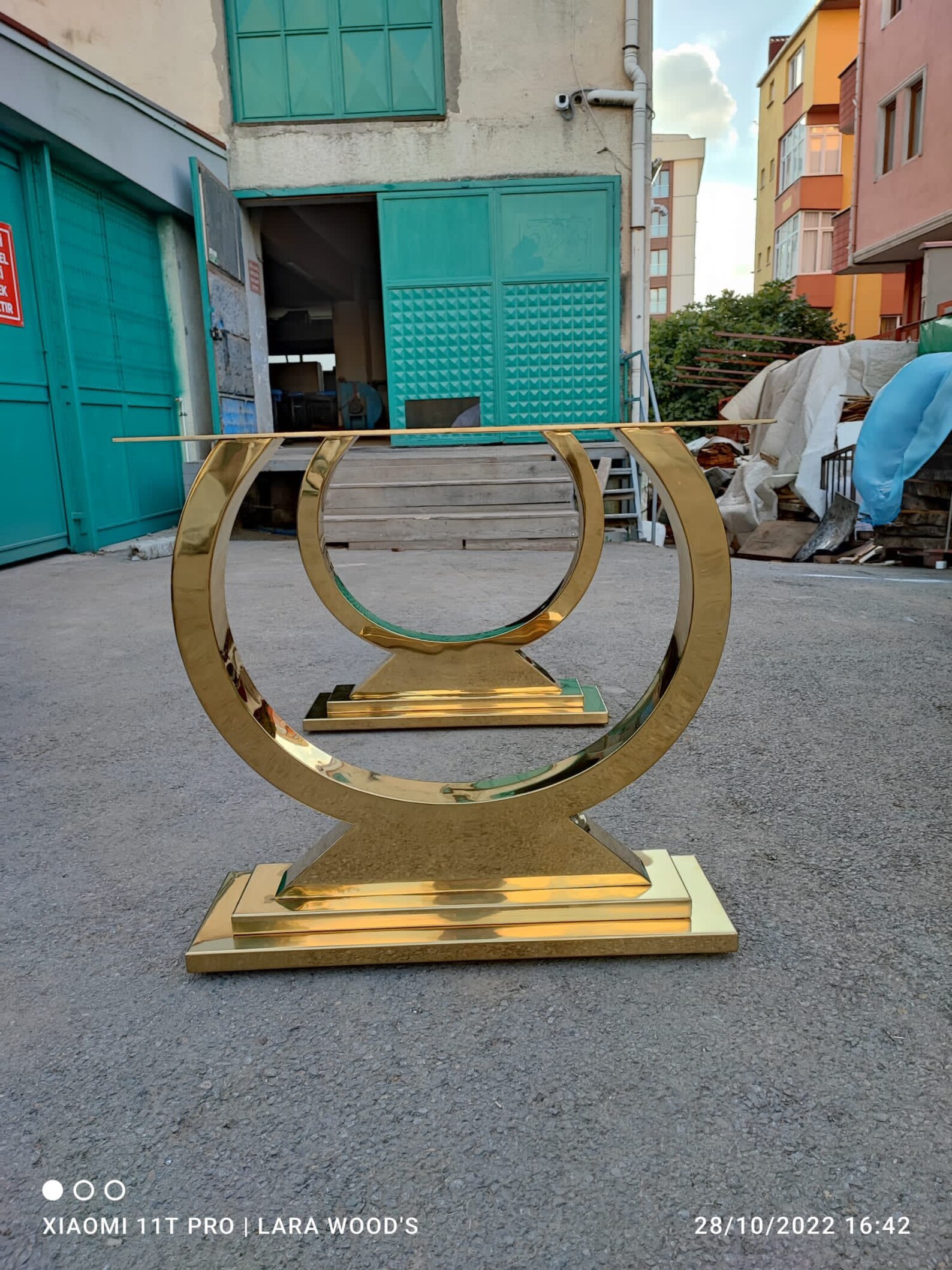 Stainless Steel Metal Shiny Gold Table Legs, Shiny Gold Metal Table ...