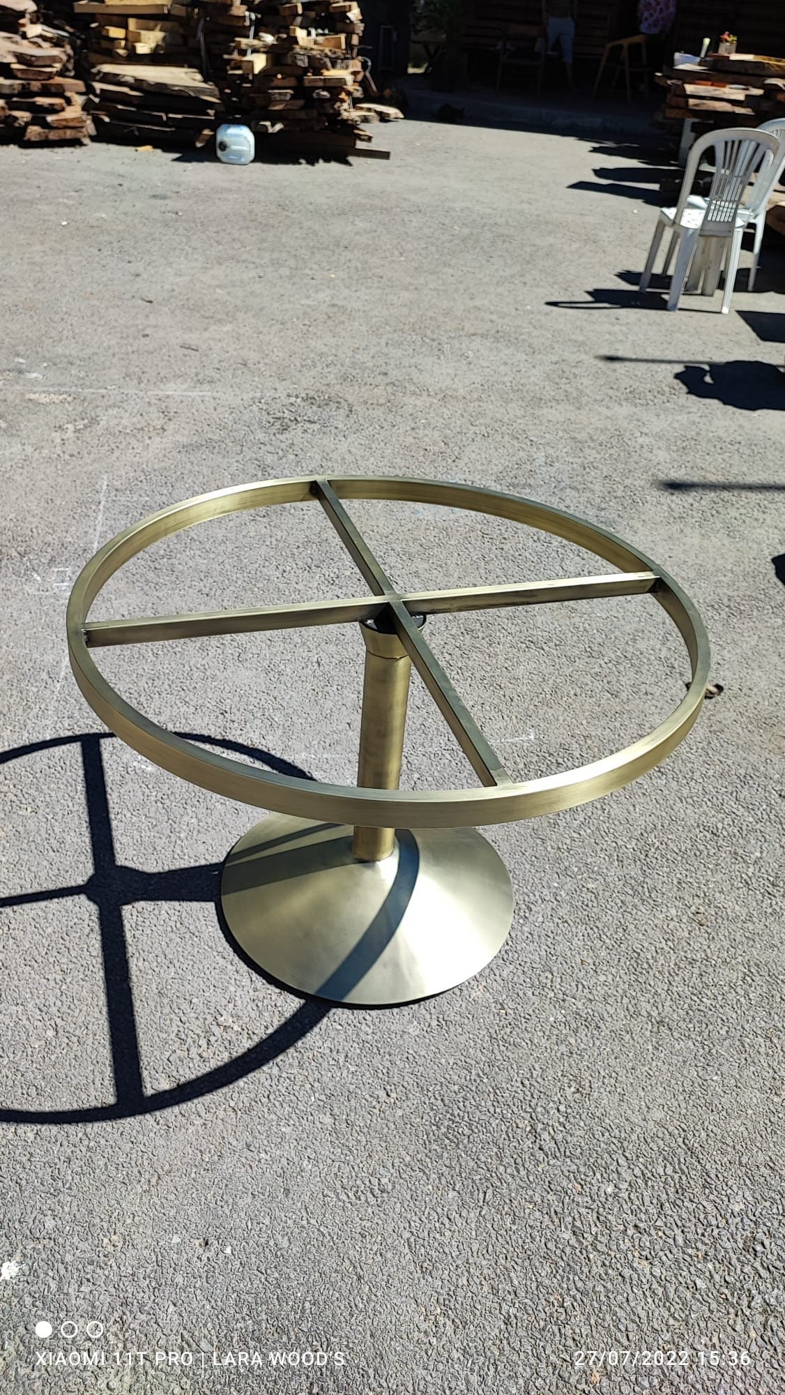 Stainless Steel Brass Gold Plated Table Legs, Metal Gold Brass Table ...