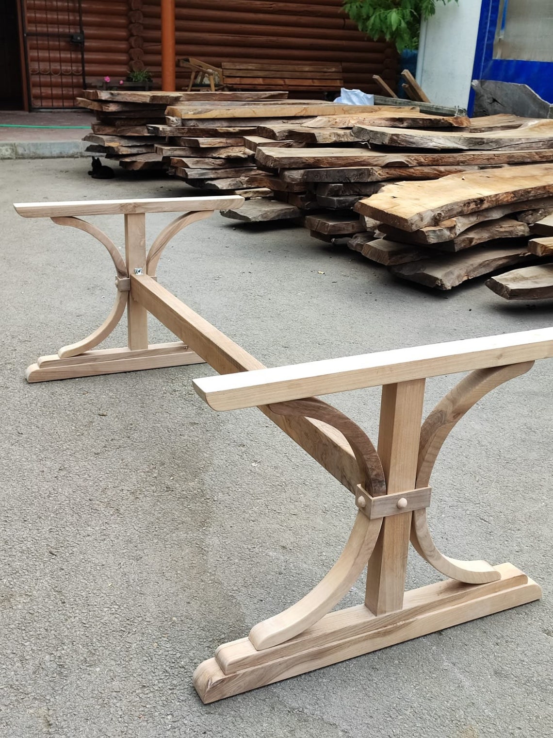 Unfinished Walnut Wood Table Legs Raw Walnut Wood Table Legs - Etsy