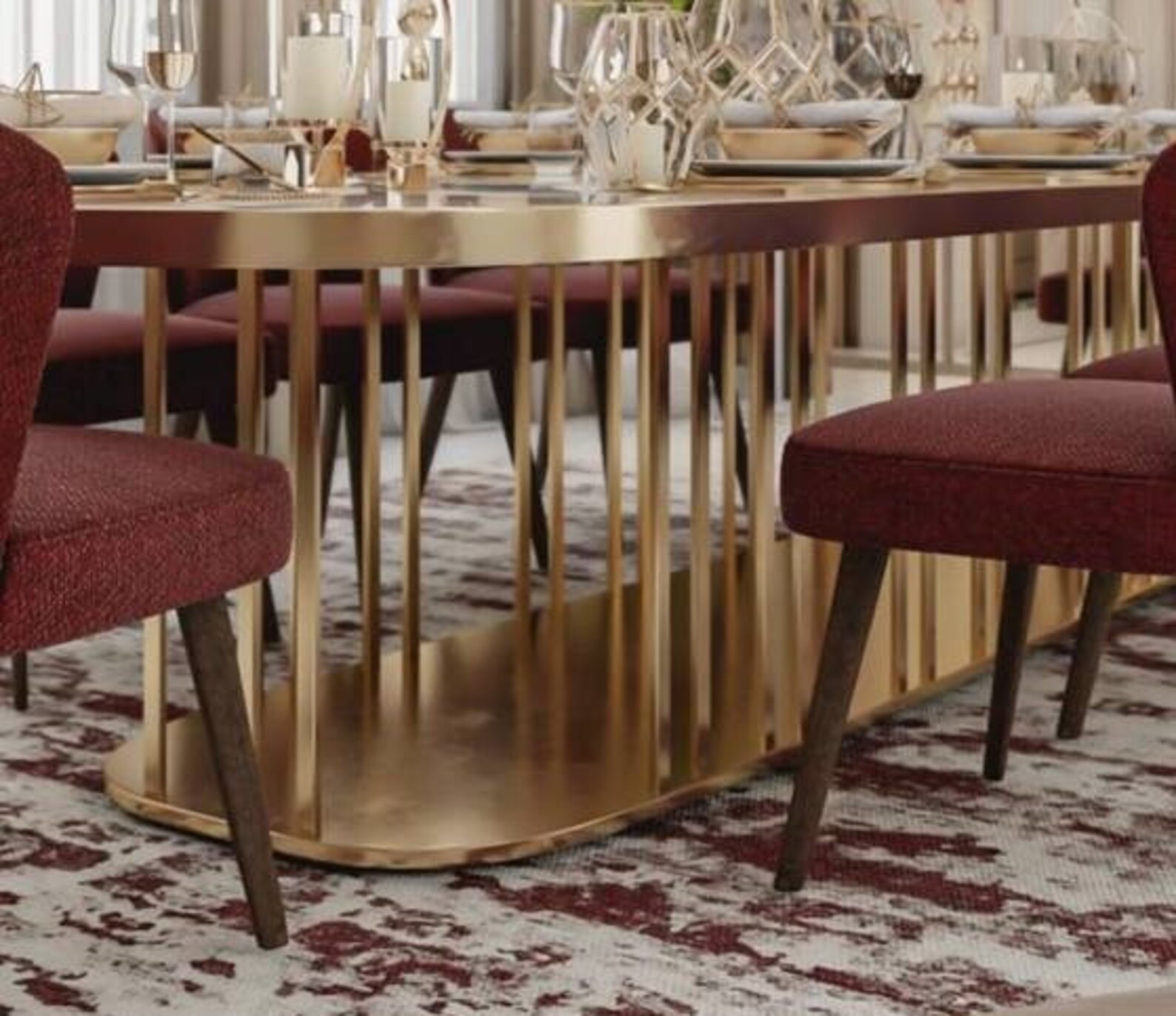 Regnum Custom Table Base, Unique Table Base, Dining Table Base Legs ...