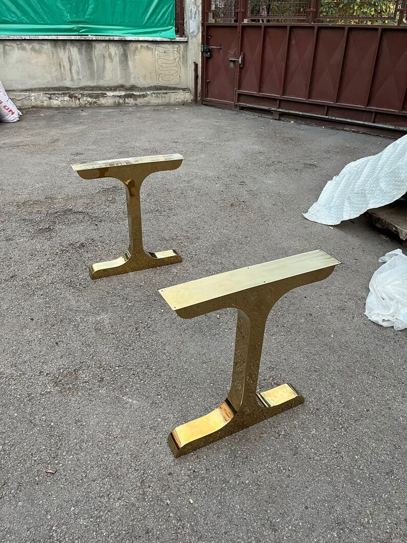 Custom Stainless Steel Shiny Gold Table Legs, Shiny Gold Metal Table ...
