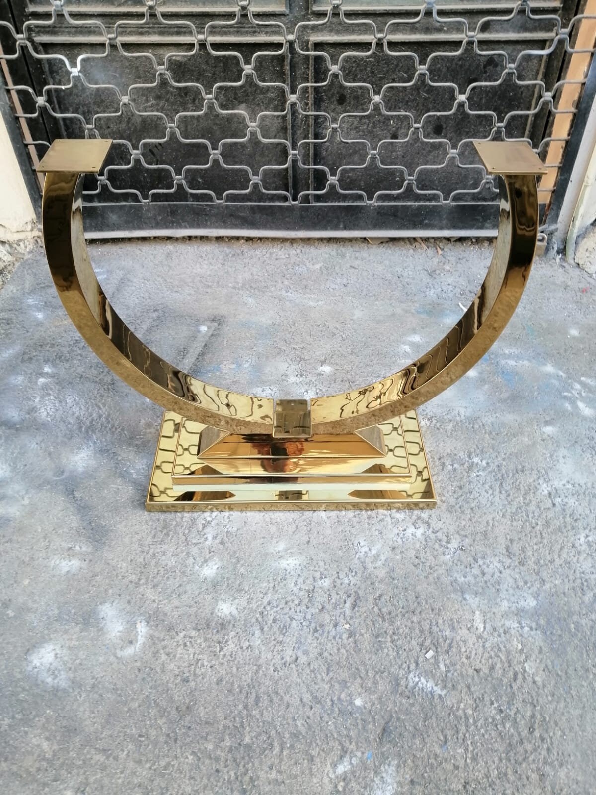 Stainless Steel Metal Shiny Gold Table Legs, Shiny Gold Metal Table ...