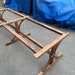 Solid Walnut Wood Table Legs, Unfinished Walnut Wood Table Legs, Raw ...
