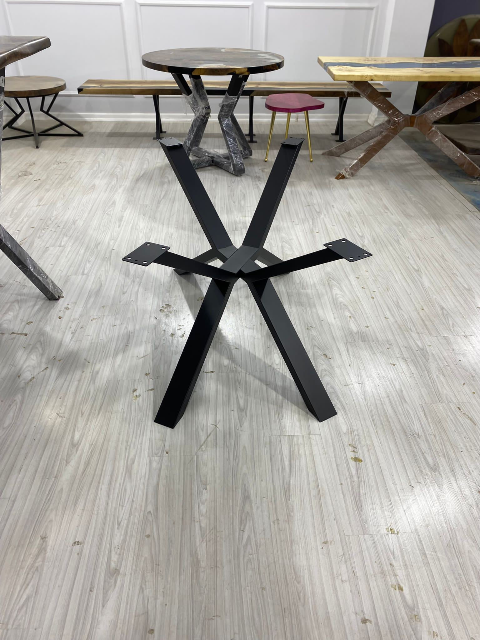 Custom Spider Table Base, Steel Metal Table Legs, Spider Legs, Spider ...
