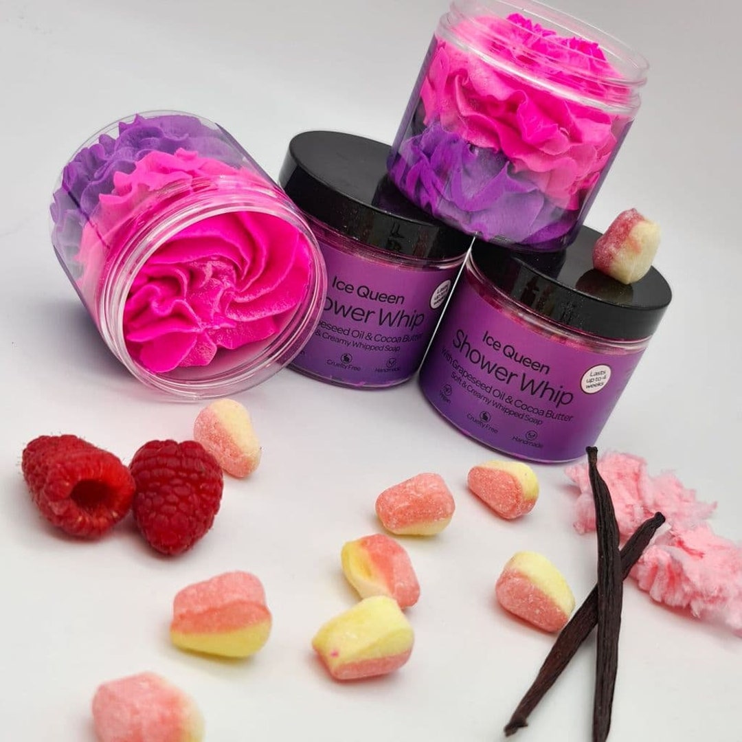 Ice Queen Shower Whip Whipped Soap Body Wash Shaving Cream Vegan ...
