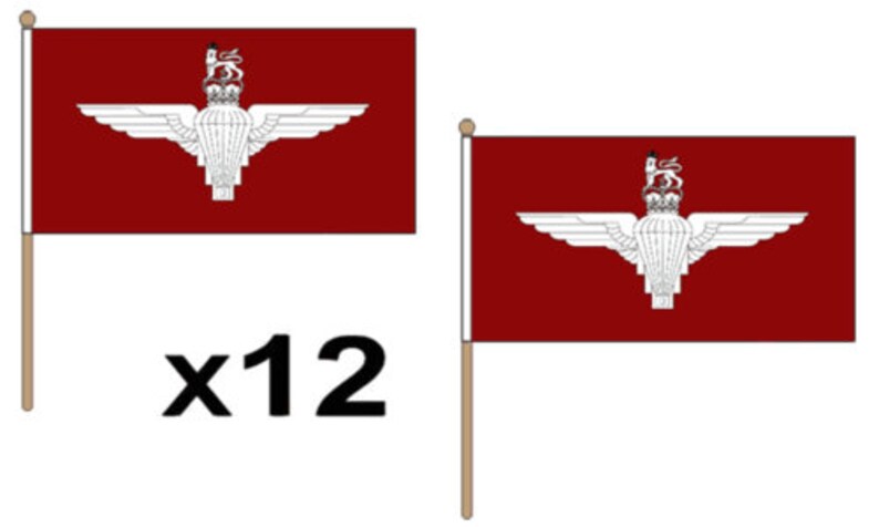 Parachute Paras Regiment Military Army Polyester Flags Bunting Table ...