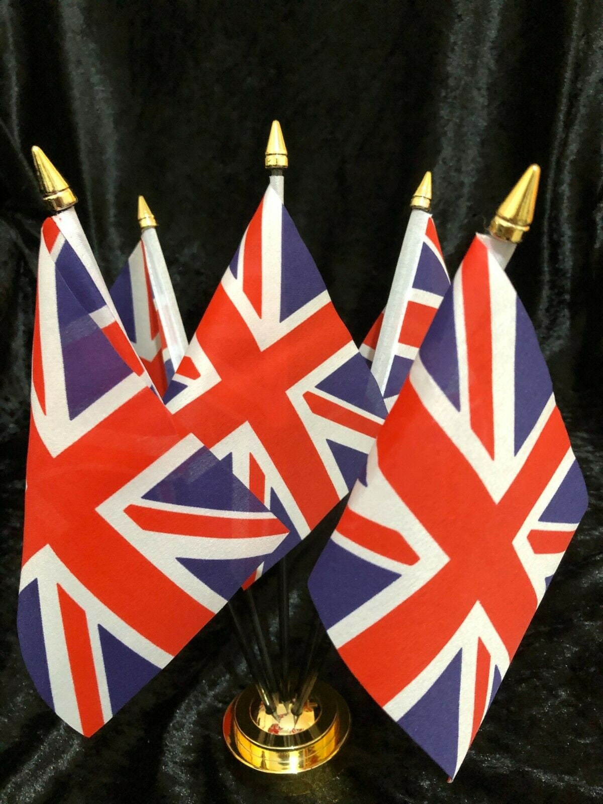 Union Jack Various Flags Bunting Office Desk Table Flag Displays With ...