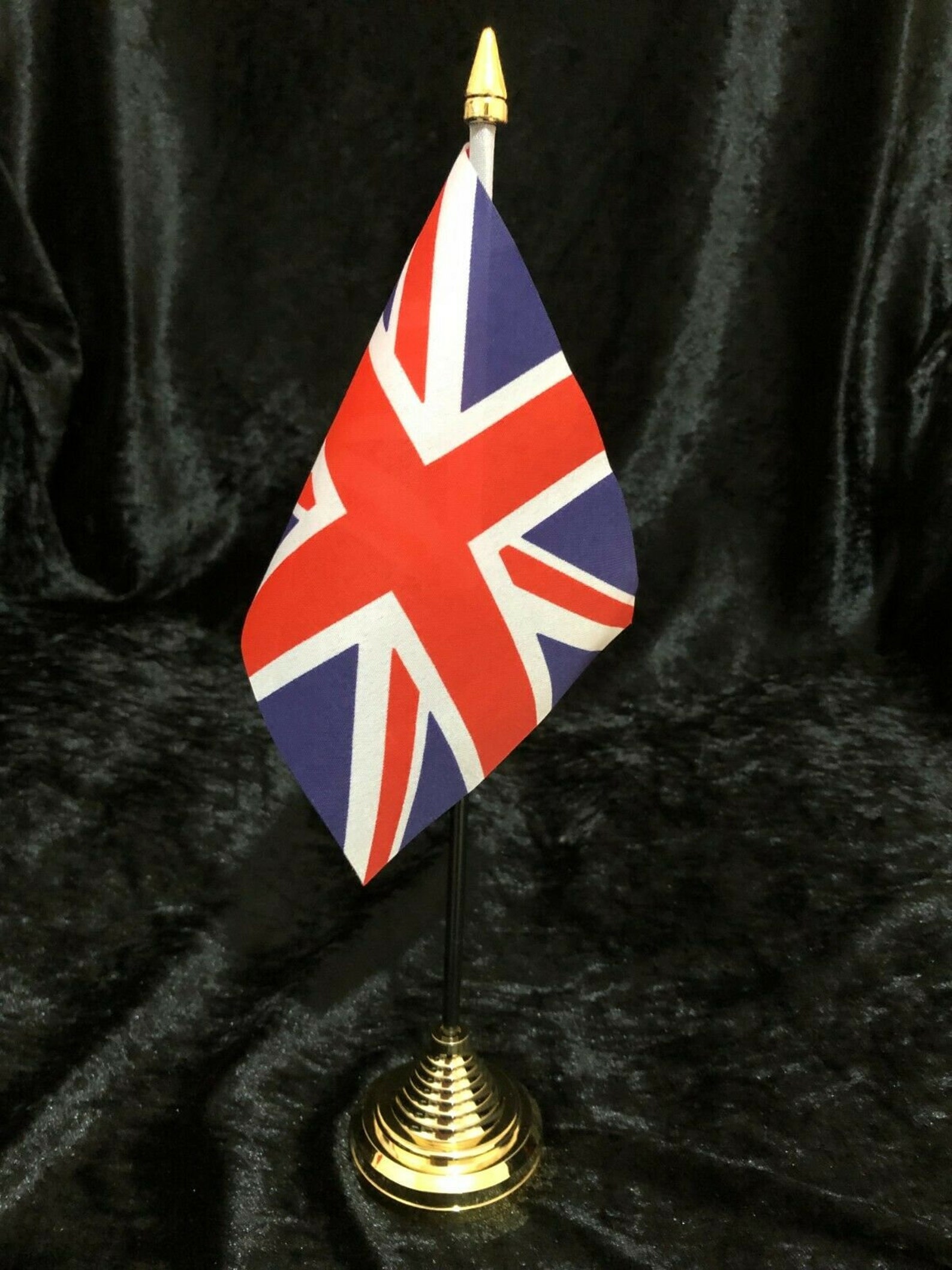 Union Jack Various Flags Bunting Office Desk Table Flag Displays With ...