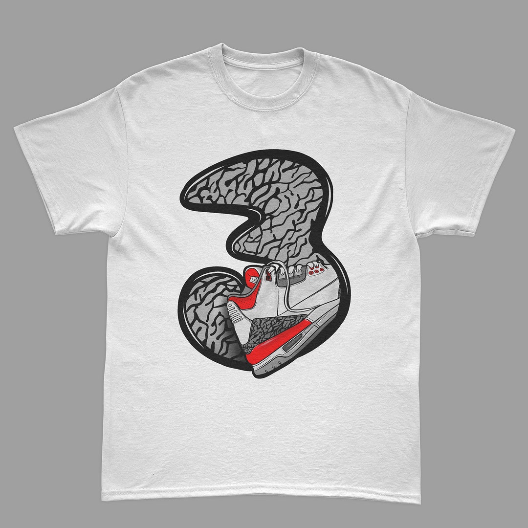 Jordan Retro 3 Katrina Graphic Tee - Etsy