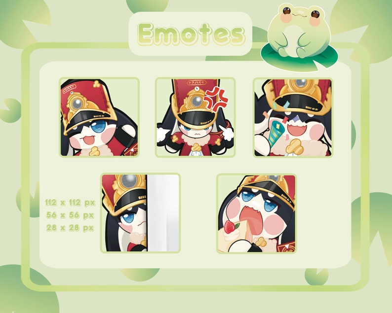 Pom-pom Honkai Star Rail Twitch Emotes pack of 5 - Etsy