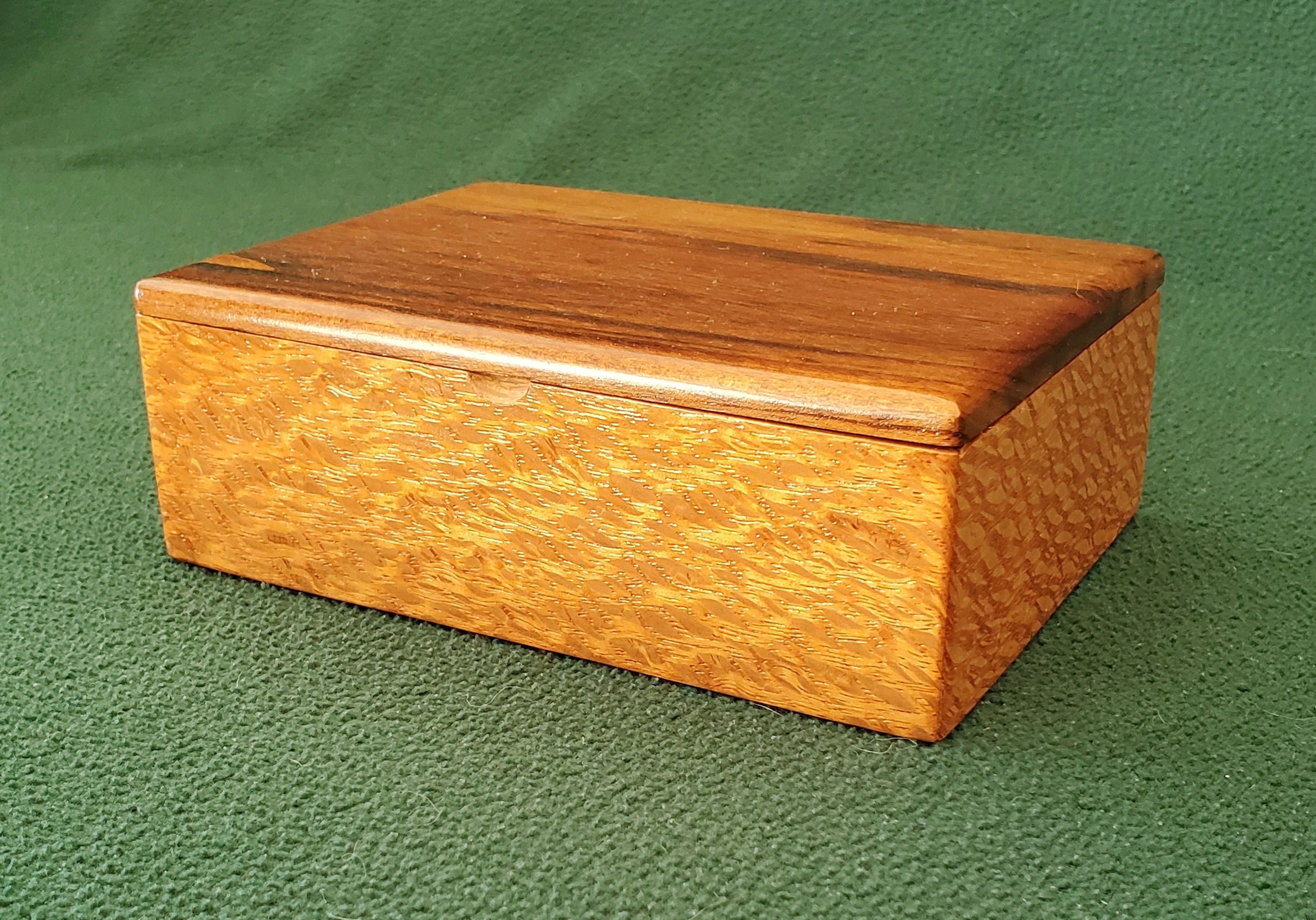 Walnut and Lacewood Box - Etsy