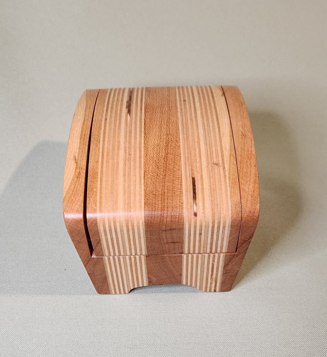 Cherry and Baltic Birch Retro Box - Etsy