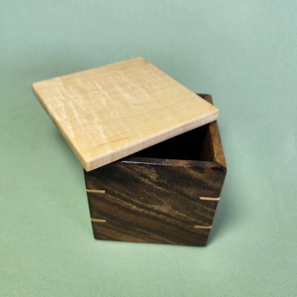 Maple Wood Box - Etsy UK