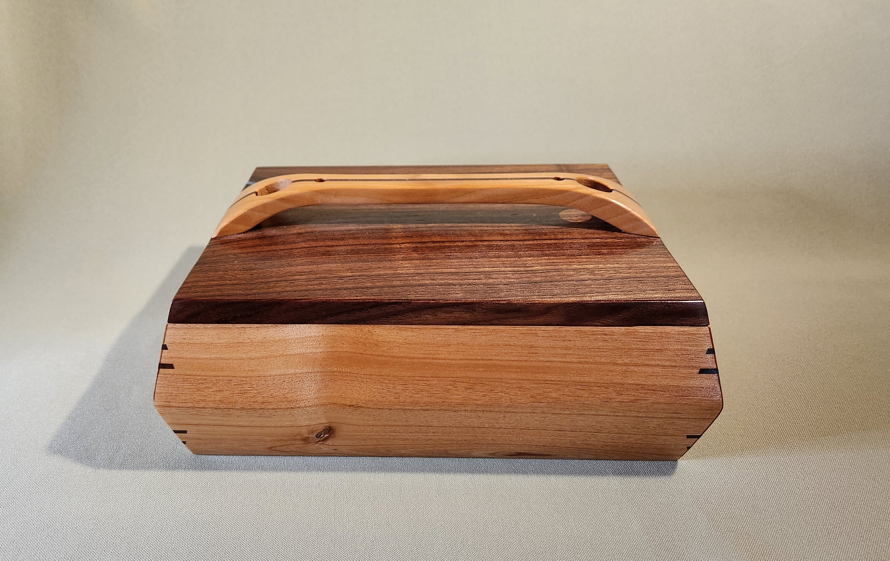 Walnut Alder With Turquoise Inlay Box - Etsy