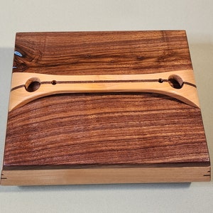 Walnut, Alder, With Turquoise Inlay Box - Etsy