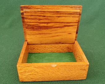 Handmade Wooden Box of Lacewood on Mahogany by Burlwoodbox - Etsy