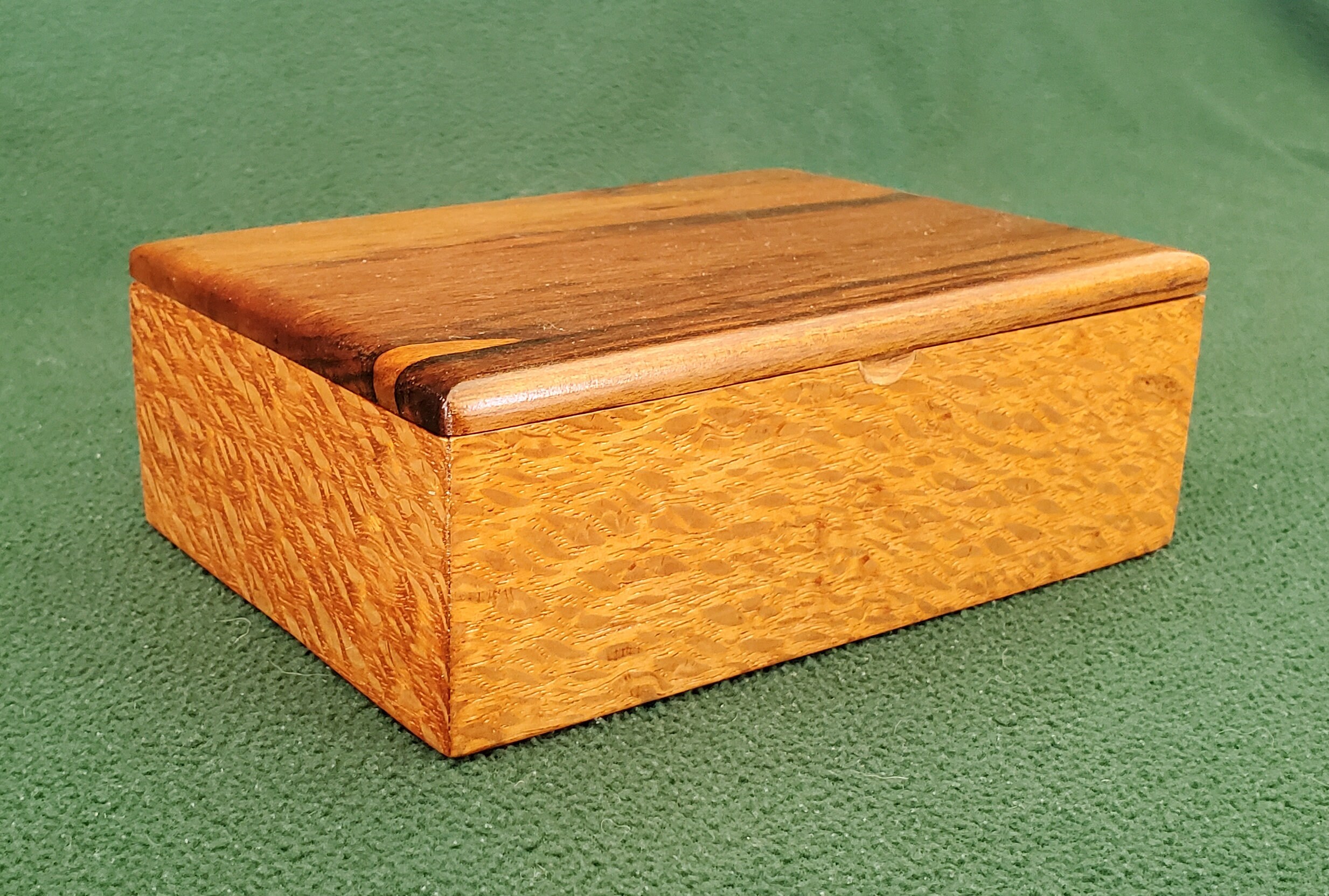 Walnut and Lacewood Box - Etsy