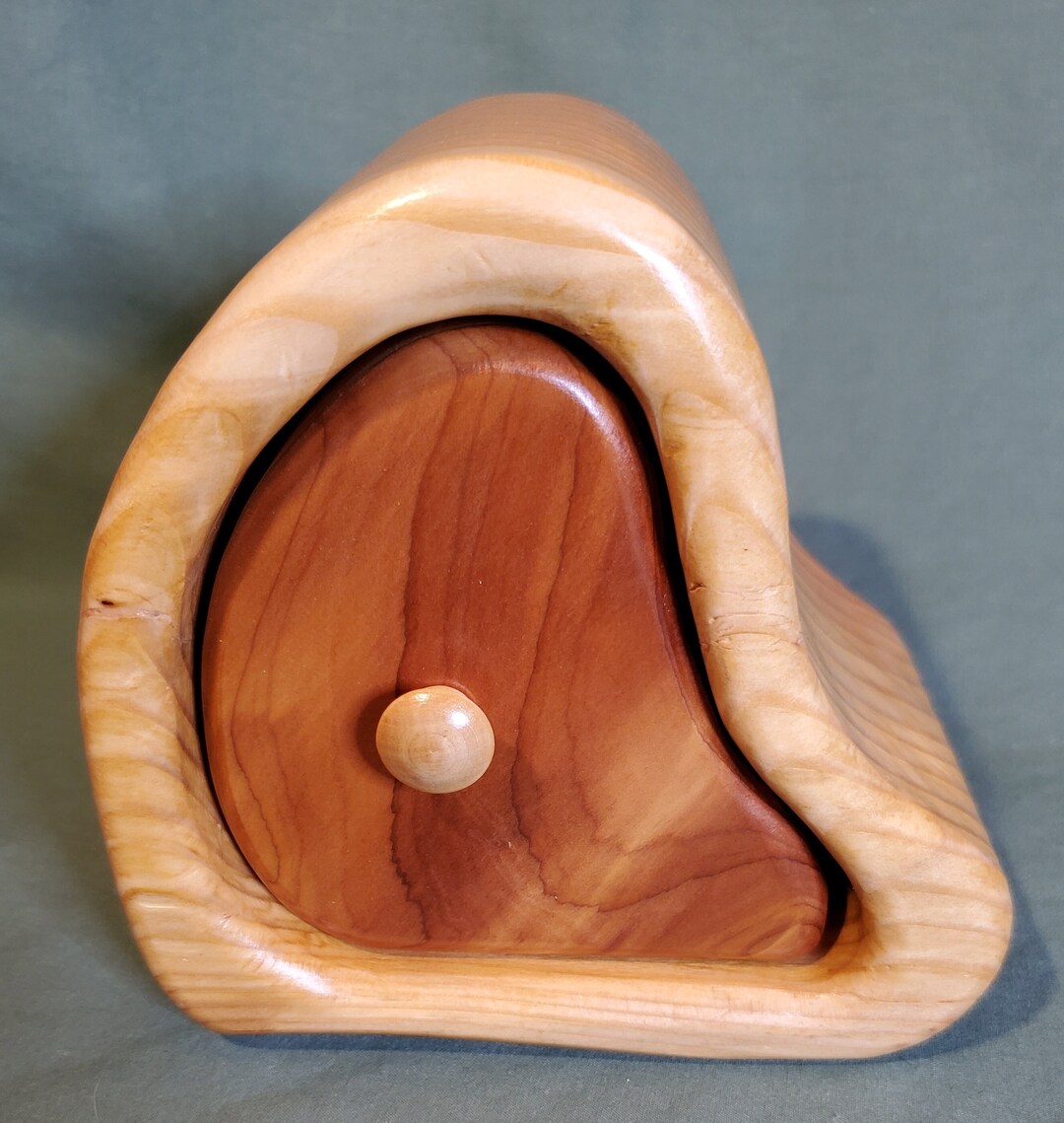 Fir Bandsaw Box With Aromatic Cedar Drawer Waves - Etsy