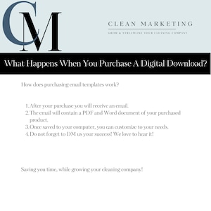 Cleaning Business Email Templates, Cleaning Service Email Bundle ...