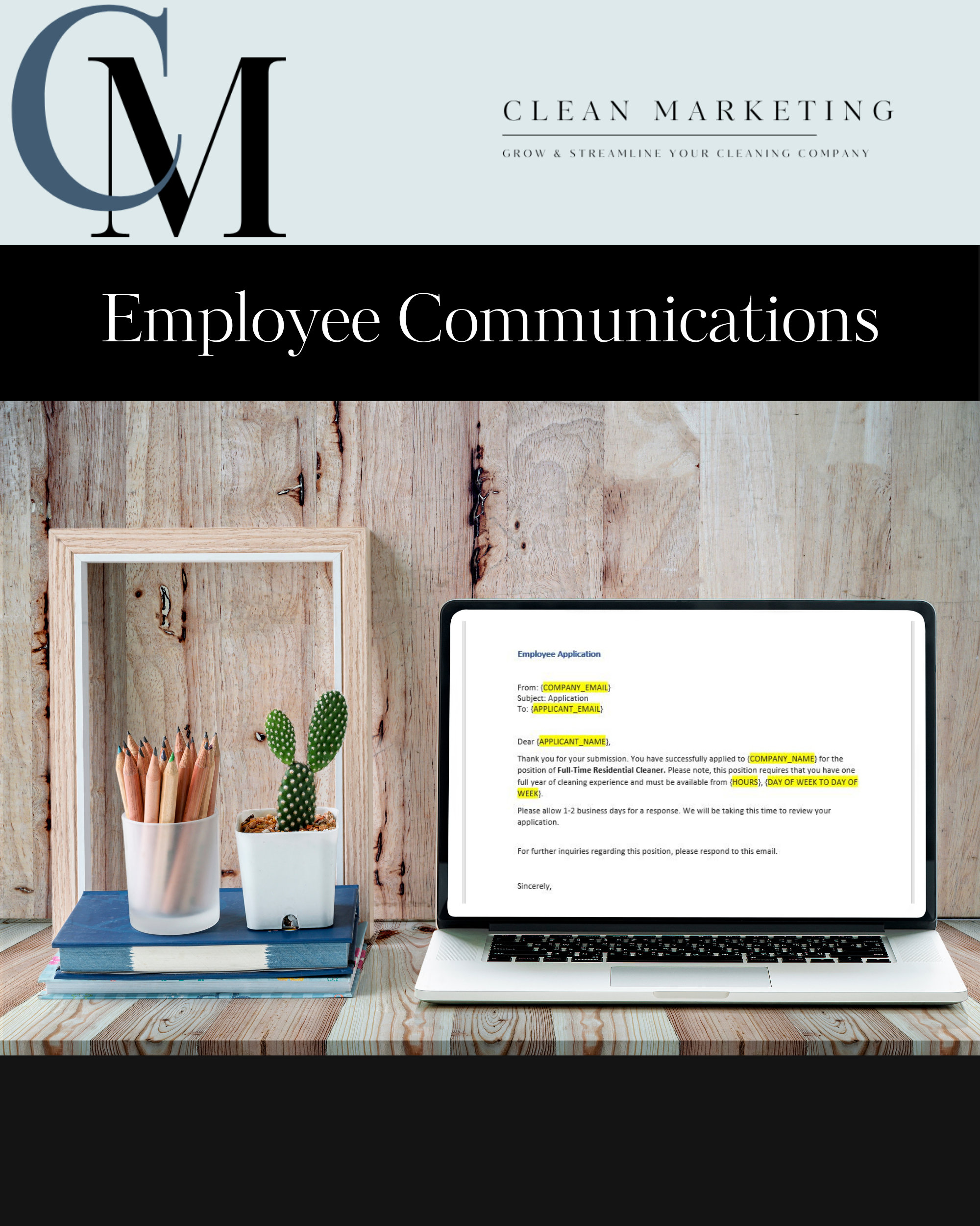 Cleaning Business Email Templates, Cleaning Service Email Bundle ...