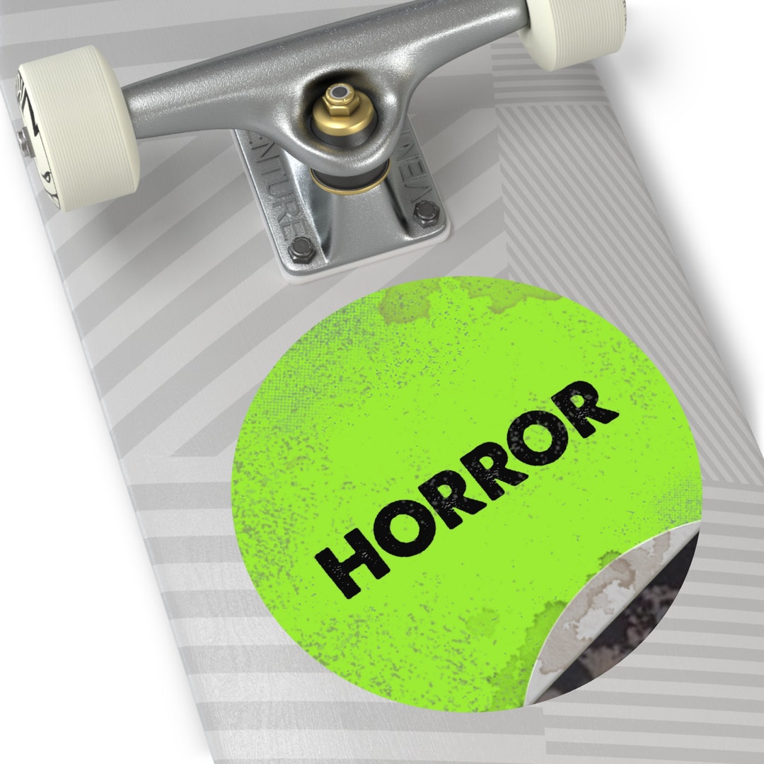 Green HORROR VHS Vinyl Sticker - Etsy