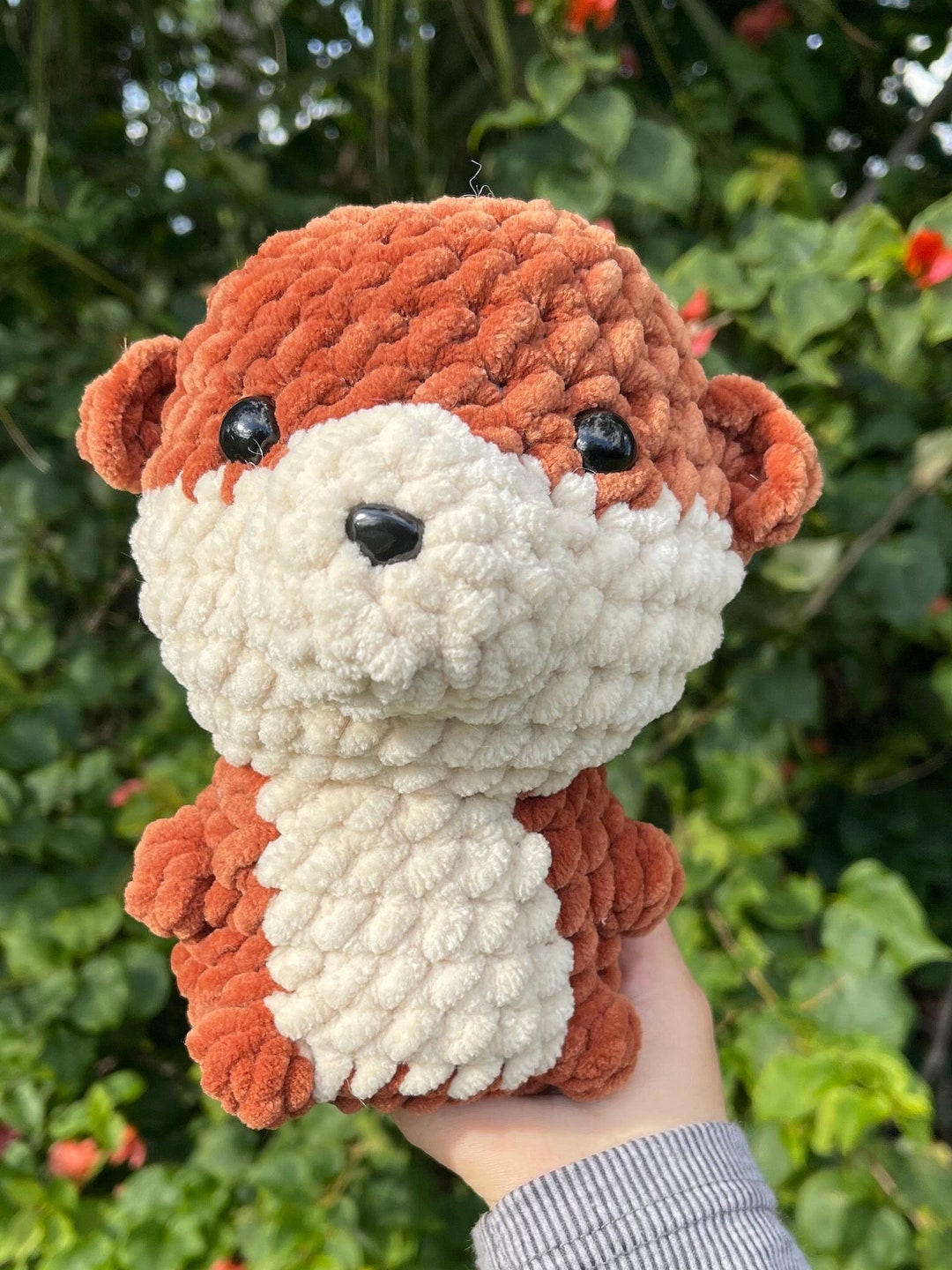Finished Chunky Otter Crochet Plushie, Soft Chubby Otter Crochet ...