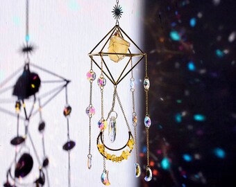Crystal Sun Catcher Rainbow Maker Prisms Home Decor - Etsy