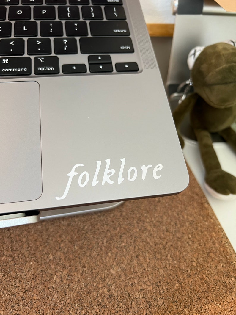 FOLKLORE Taylor Swift Font Decal Weatherproof Fade Proof - Etsy