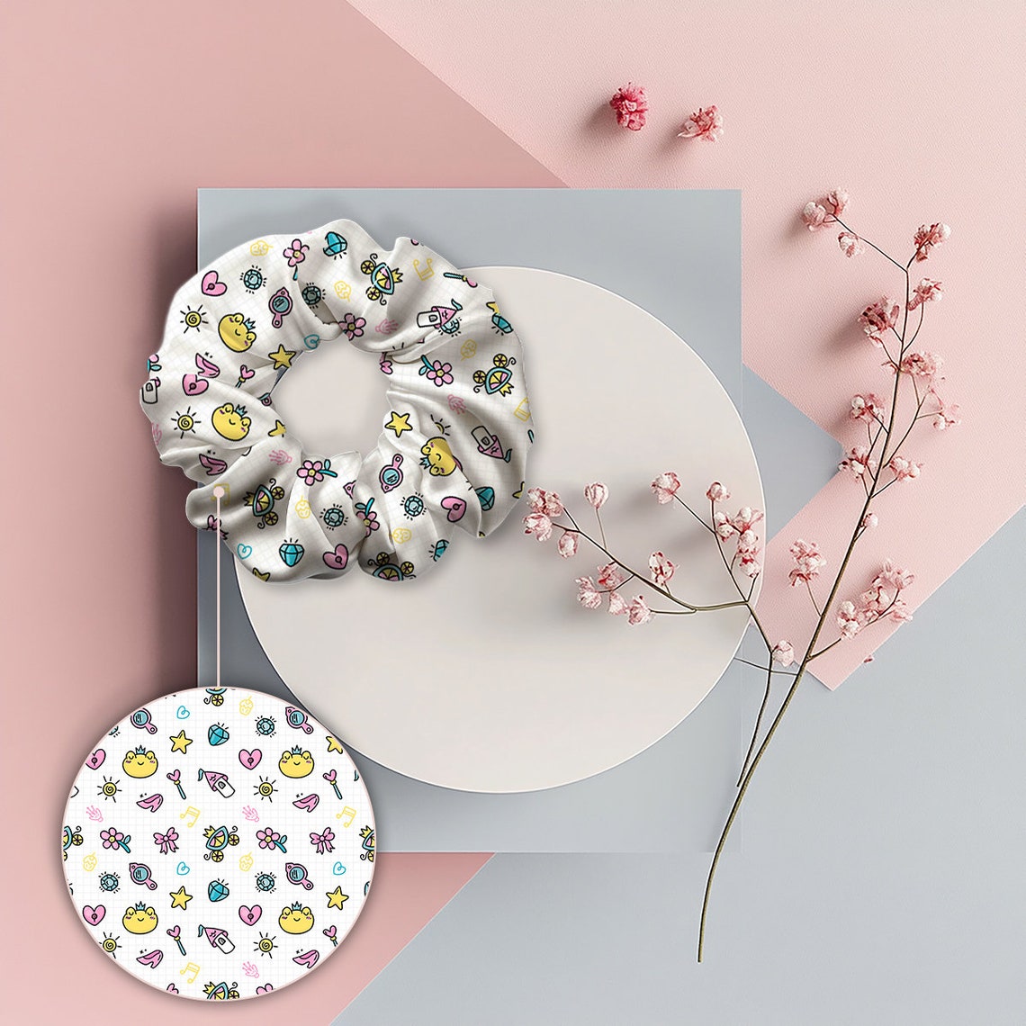 Scrunchie Mockup - Etsy