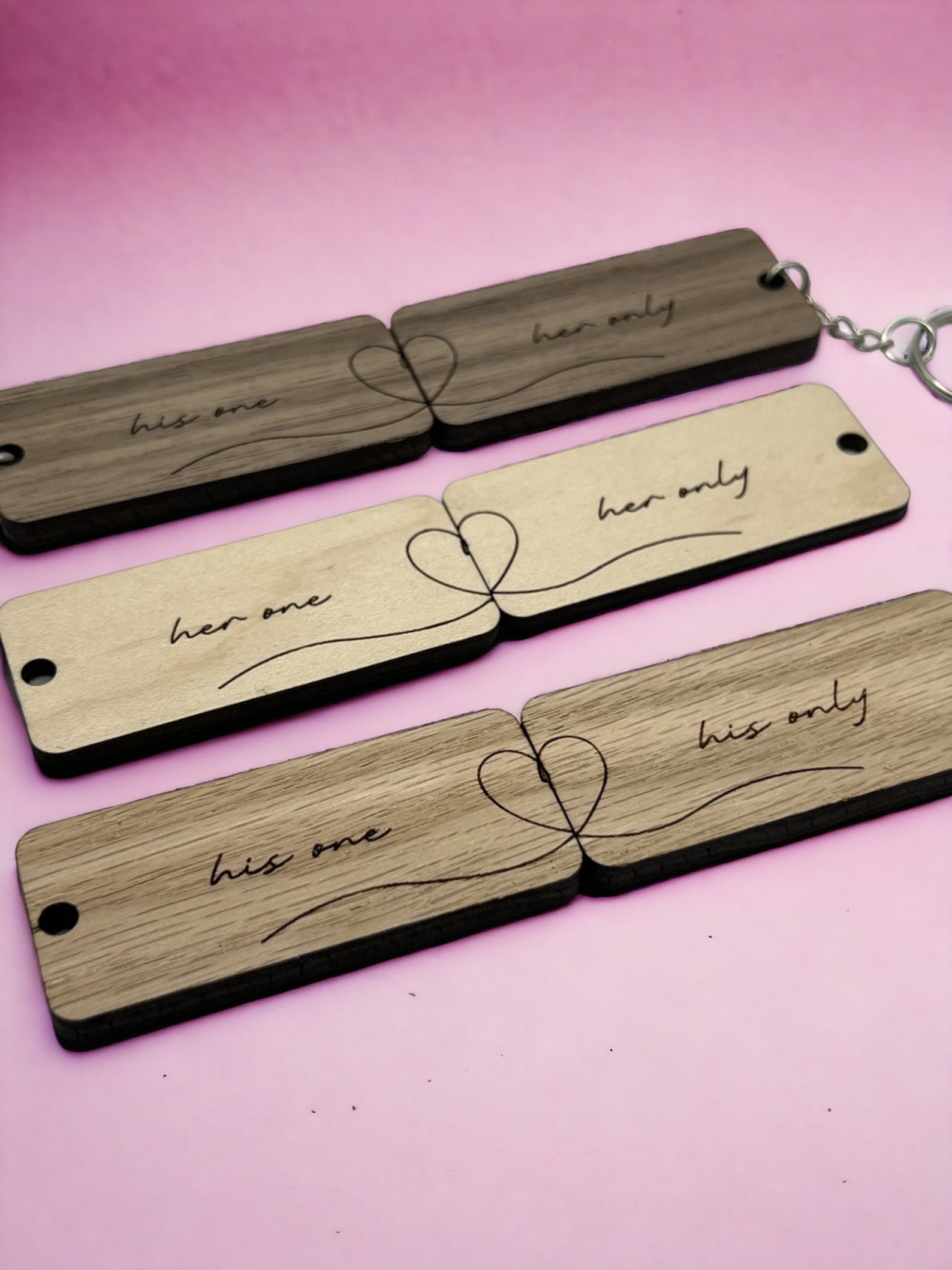 Valentine's Day Keychain SVG: LGBT Couple Heart Laser Cut File (digital ...
