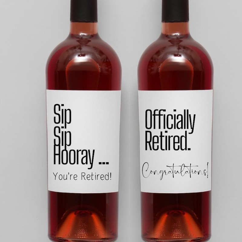 Retirement Sticker - Etsy