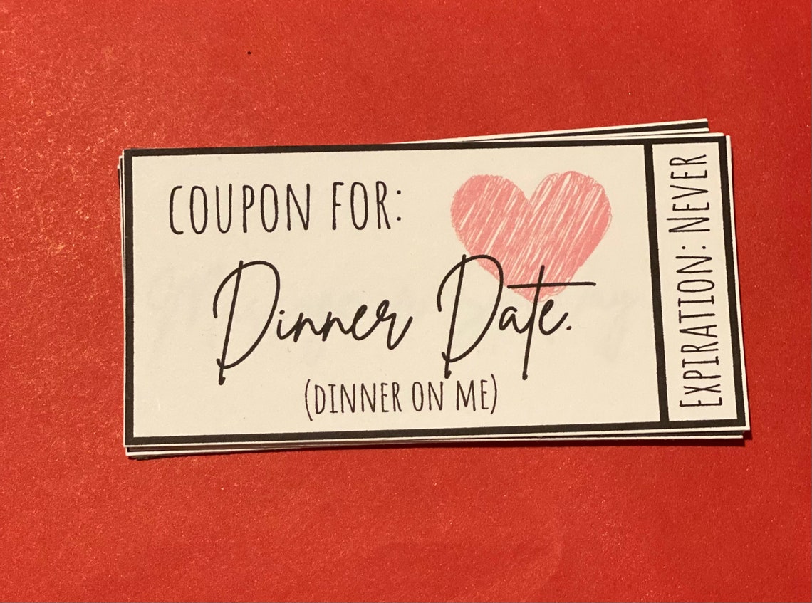 20 Date Coupons: Printable. Instant Download. Gift for - Etsy