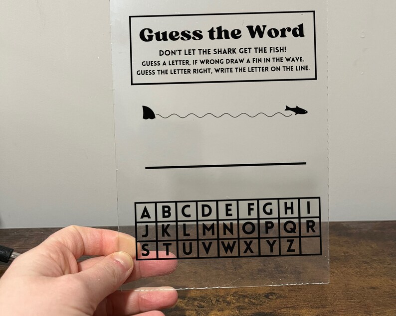 I Spy, Alphabet Game and Guess the Word (hangman Alternative) Travel ...