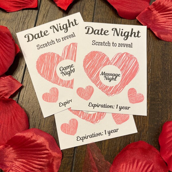 Date Scratch Offs - Etsy