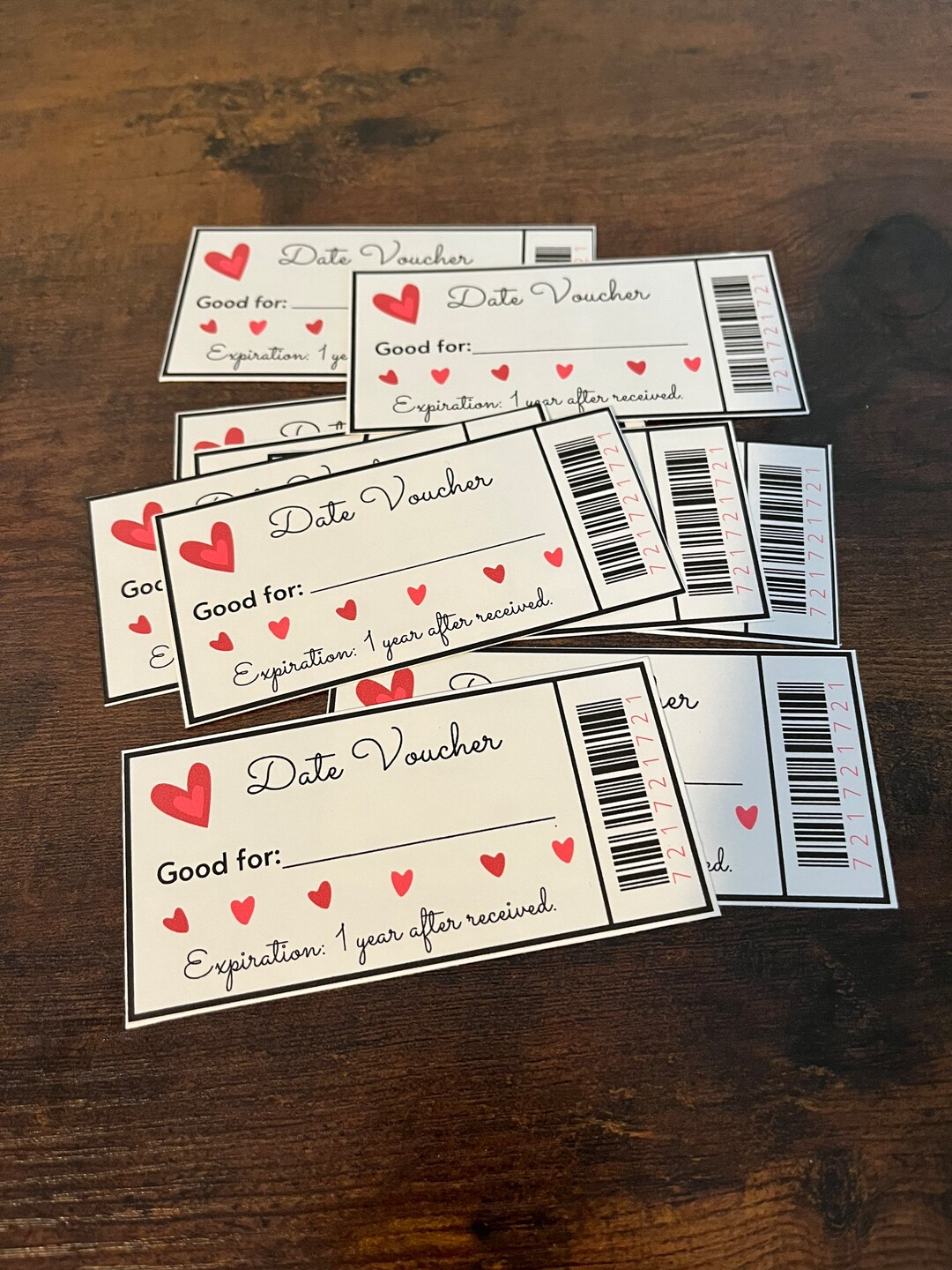 DIY Date Night Coupons: Printable Love Vouchers (digital Download) - Etsy