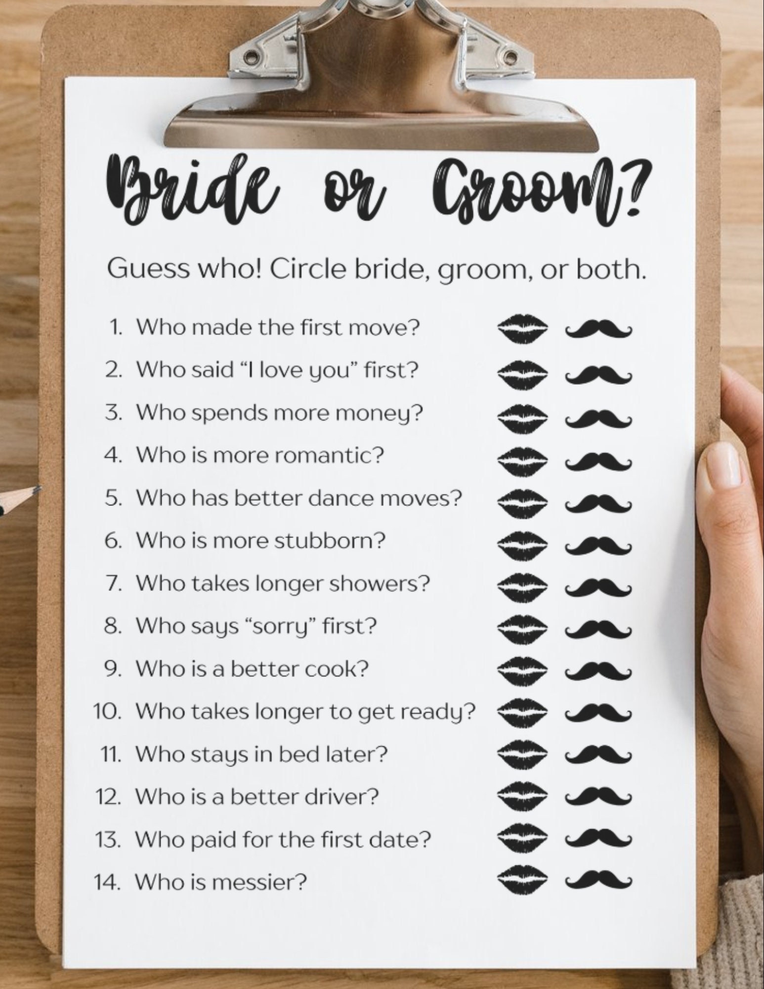 Wedding questionnaire for couples 60 photos - Astyledwedding.com