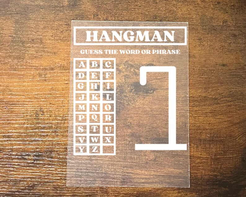 Hangman Travel Game, Kid Friendly Activity (PDF, SVG, PNG) - Etsy