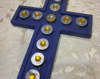 Shotgun Shell Cross - Etsy
