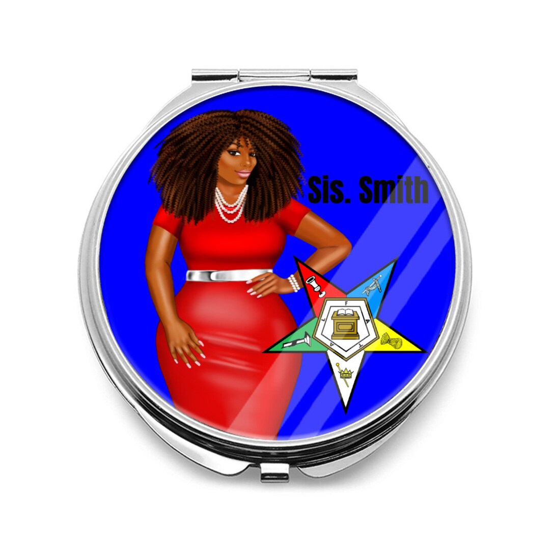 OES Star Compact Mirror, Sisterhood, SIS, Sistar, Masonry, OES, Order ...