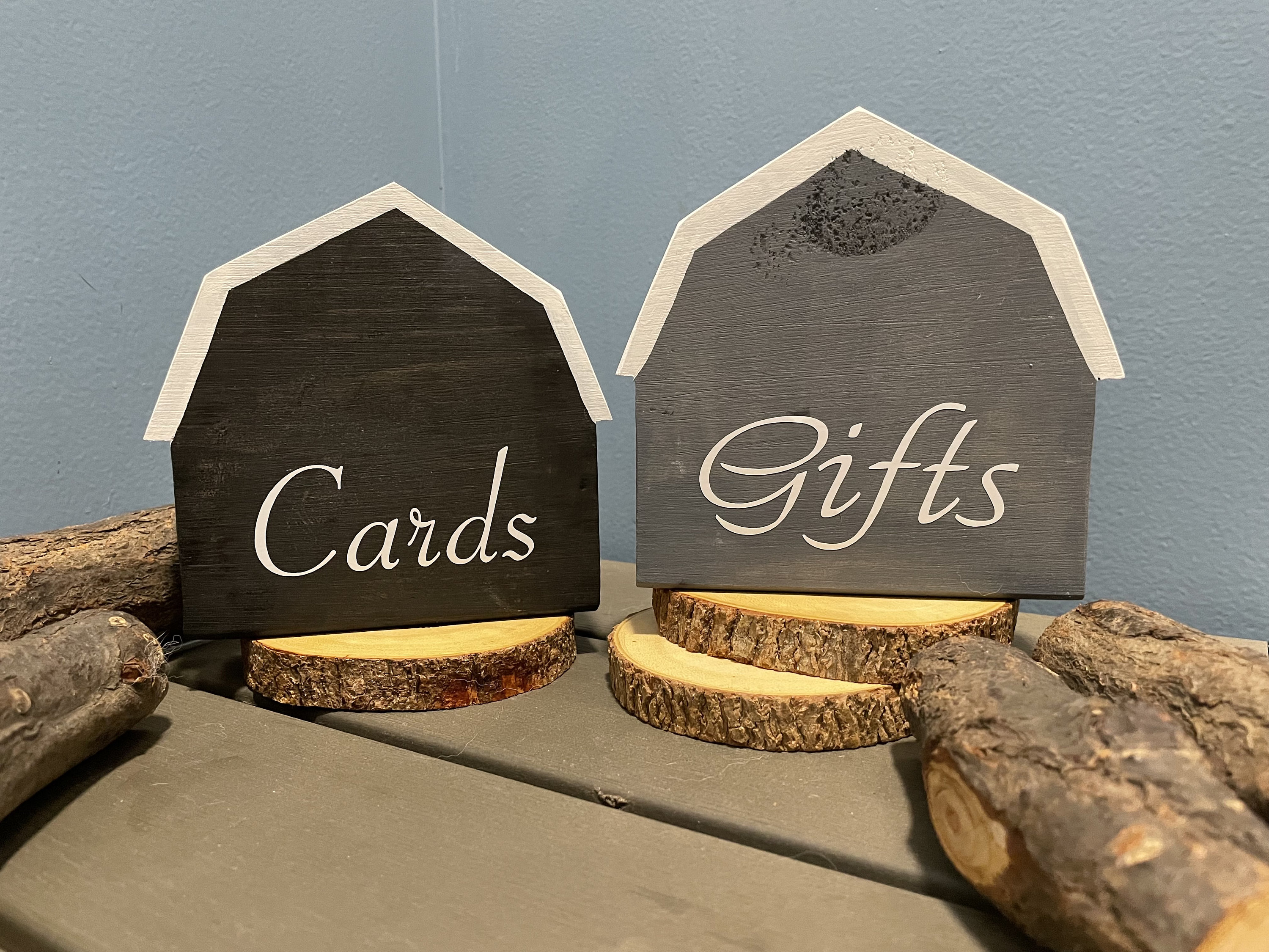 Wooden Barns Centerpieces Wedding Table Numbers Barn - Etsy