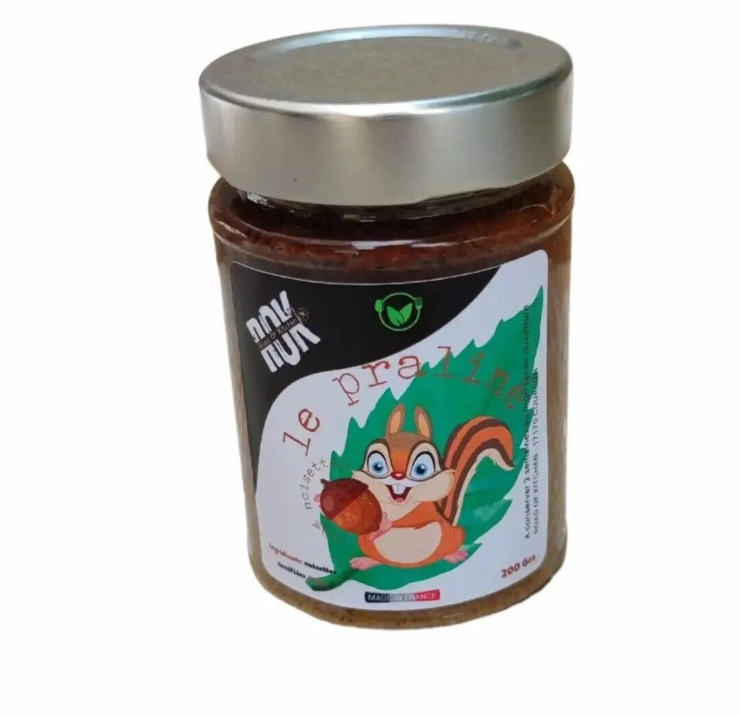 100% Hazelnut Praline Spread Artisanal Made in France for Delicious ...