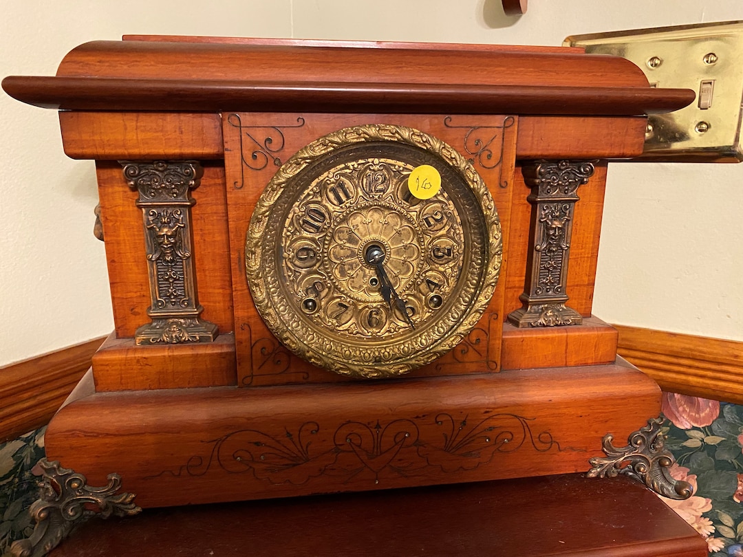 Seth Thomas Adamantine Mantle Clock Circa 1910 - Etsy