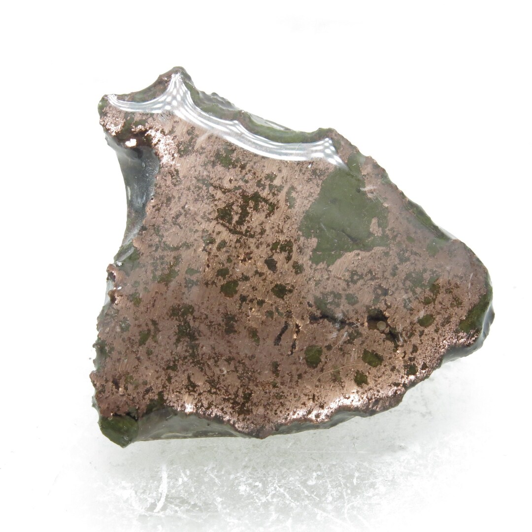 Half-polished Copper Slabs With Epidote Quartz From USA - Etsy