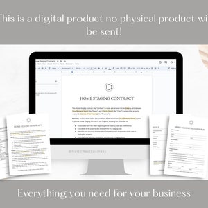 Editable Home Staging Business Templates Bundle, Real Estate Home ...