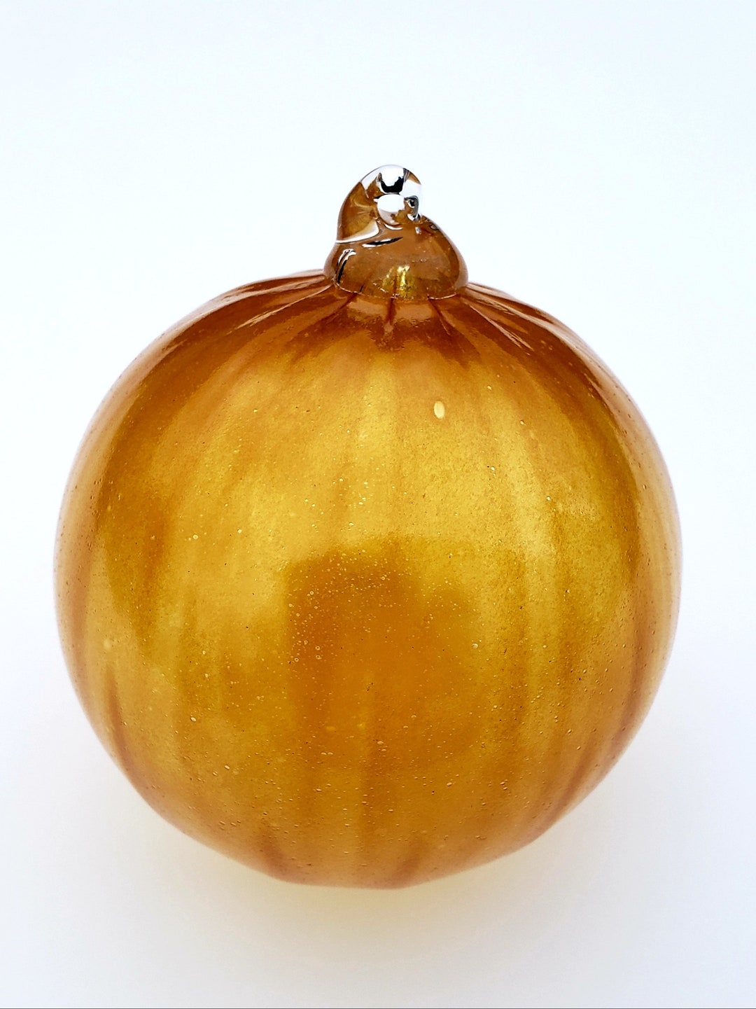 Gold Rush - Handblown Glass Ornament - Etsy