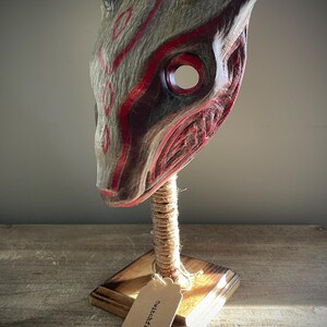 Awaia, Deer Fawn Mask With Display Stand - Etsy
